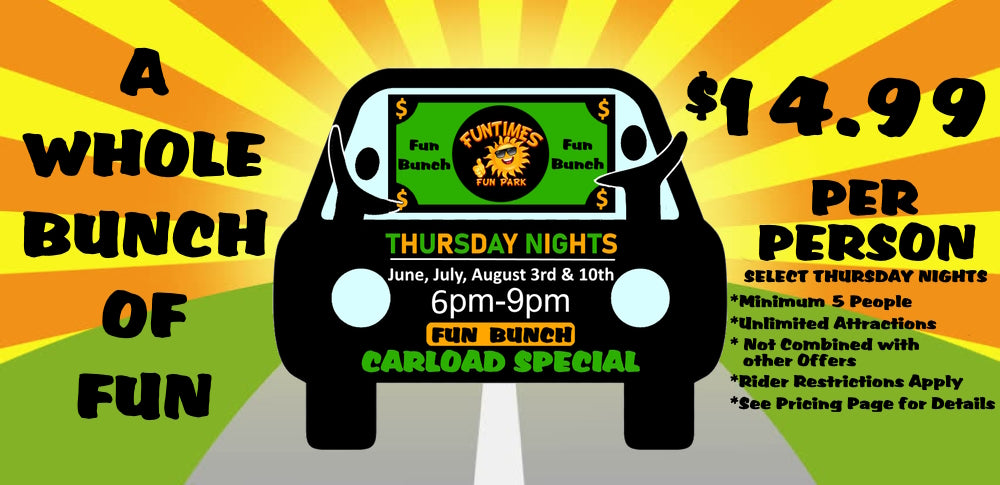 Funtimes Fun Park | Alliance Ohio | 330-823-3933