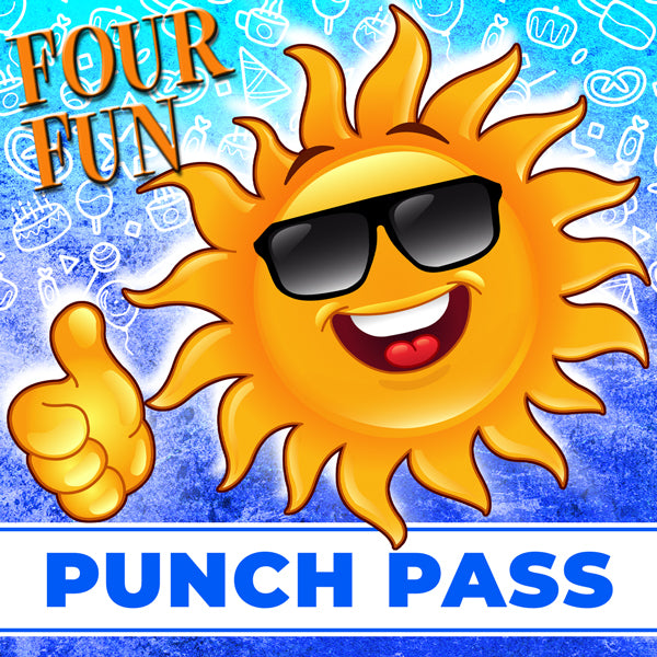 Four Fun Pass - Punch Pass – Funtimes Fun Park